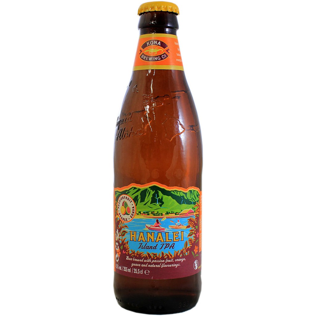 Kona Brewing -Hanalei Island IPA 35.5cl 0
